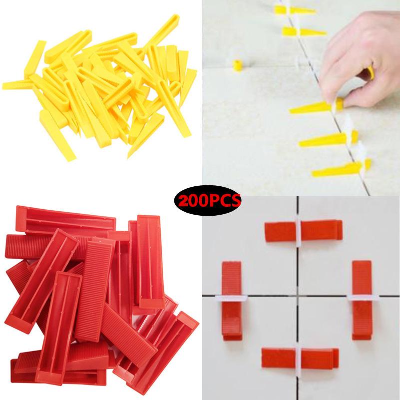Buy Trendy 200X Professional Tile Leveling System Flat Clips and Wedges ...