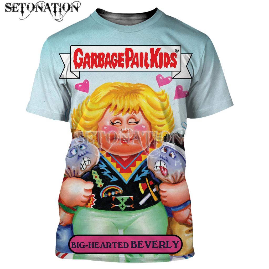 Garbage Pail Kid men New Fashion Cool 3d Printed T -Shirts Casual Style ...