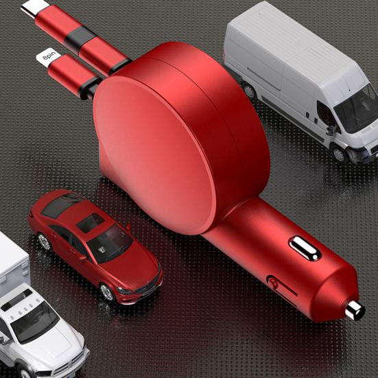 Cheap 60W Wide Compatibility Car Charging Adapter 12 24V Reliable 3 USB ...