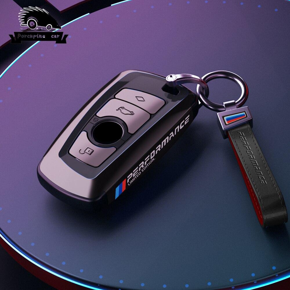 Buy Vacuum Nano Plating Car Remote Key Case Cover For BMW 1 2 3 4 5 6 7 ...