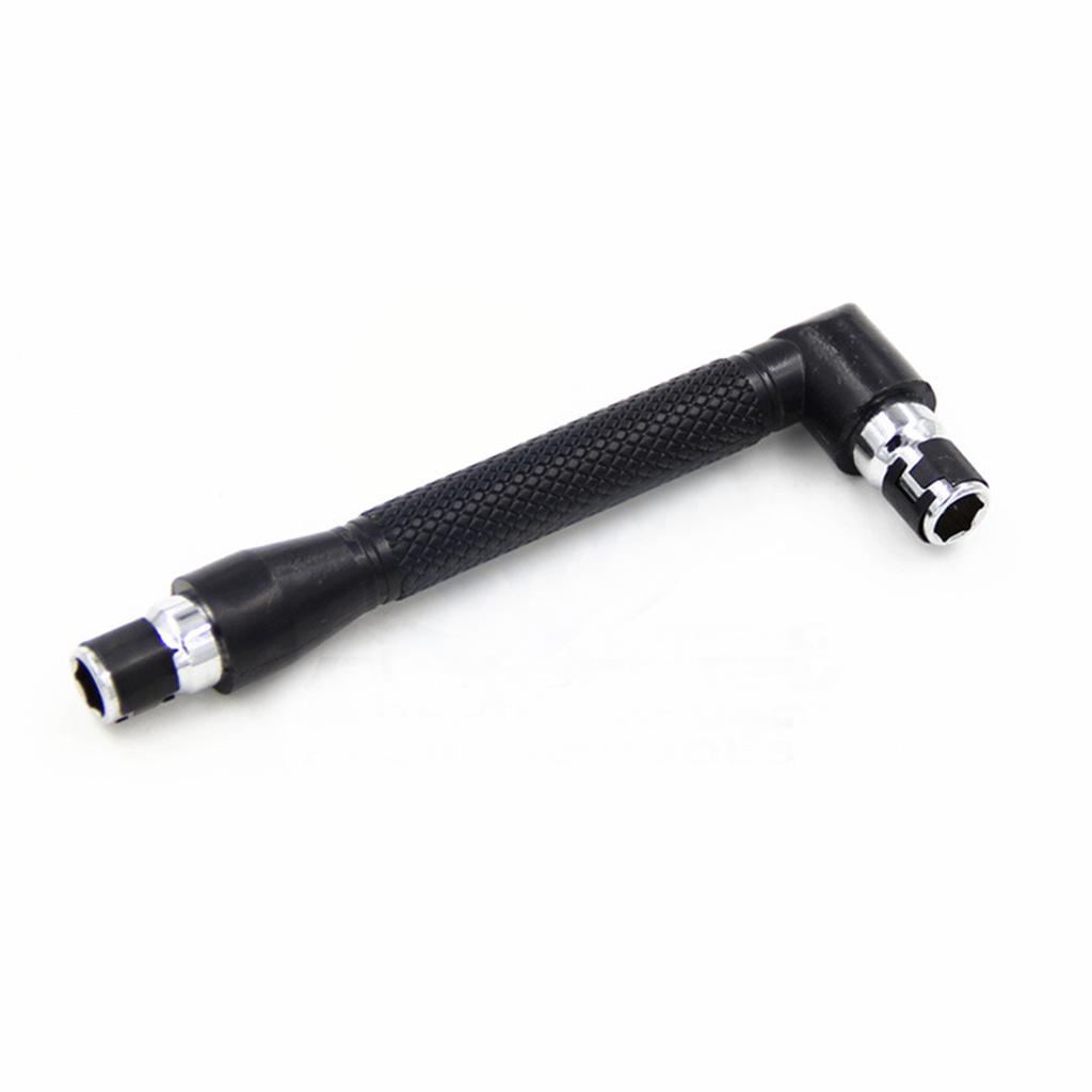 Pdtoweb 1/4 inch 6.35mm L-shaped Dual Head Screwdriver Bits Key Utility ...