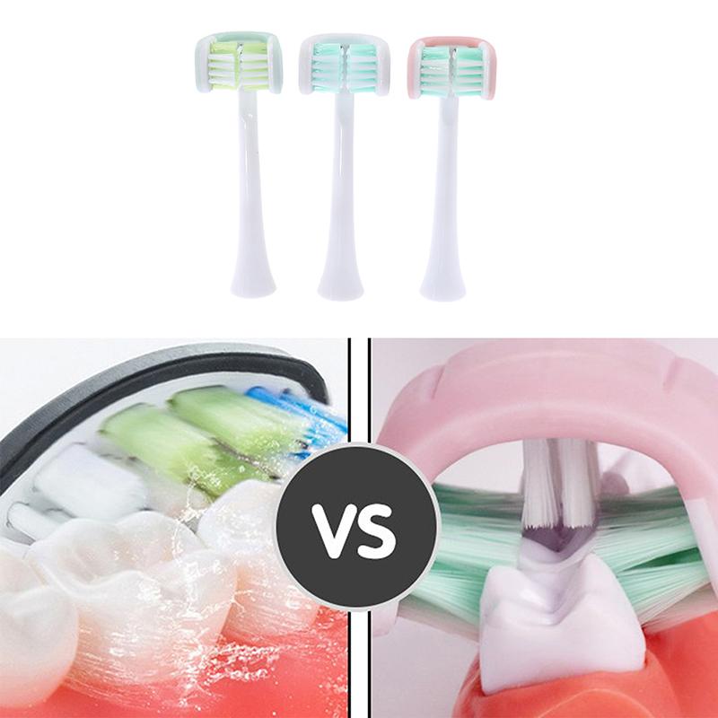 Buy Three-Side Brush Heads Electric Toothbrush Usb Rechargeable Brush ...