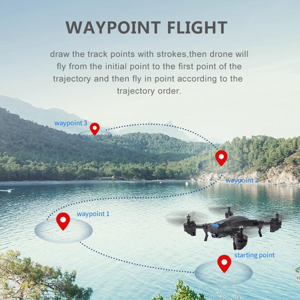 Buy LLRC 2.4GHz GPS Wide-Angle 1080P HD Wifi Camera Fpv Foldable RC ...
