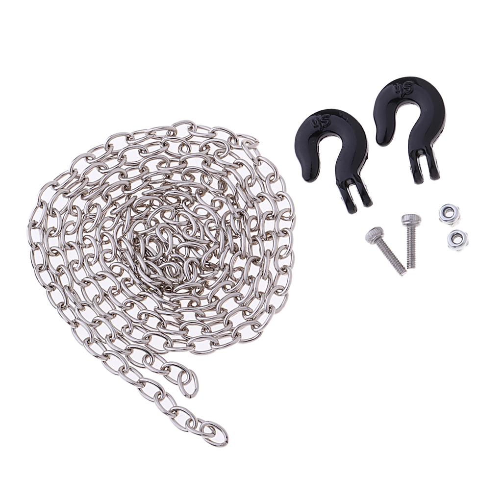 Buy 1/10 Remote Control Vehicle Traction Chain with Hook RC Car Trailer ...