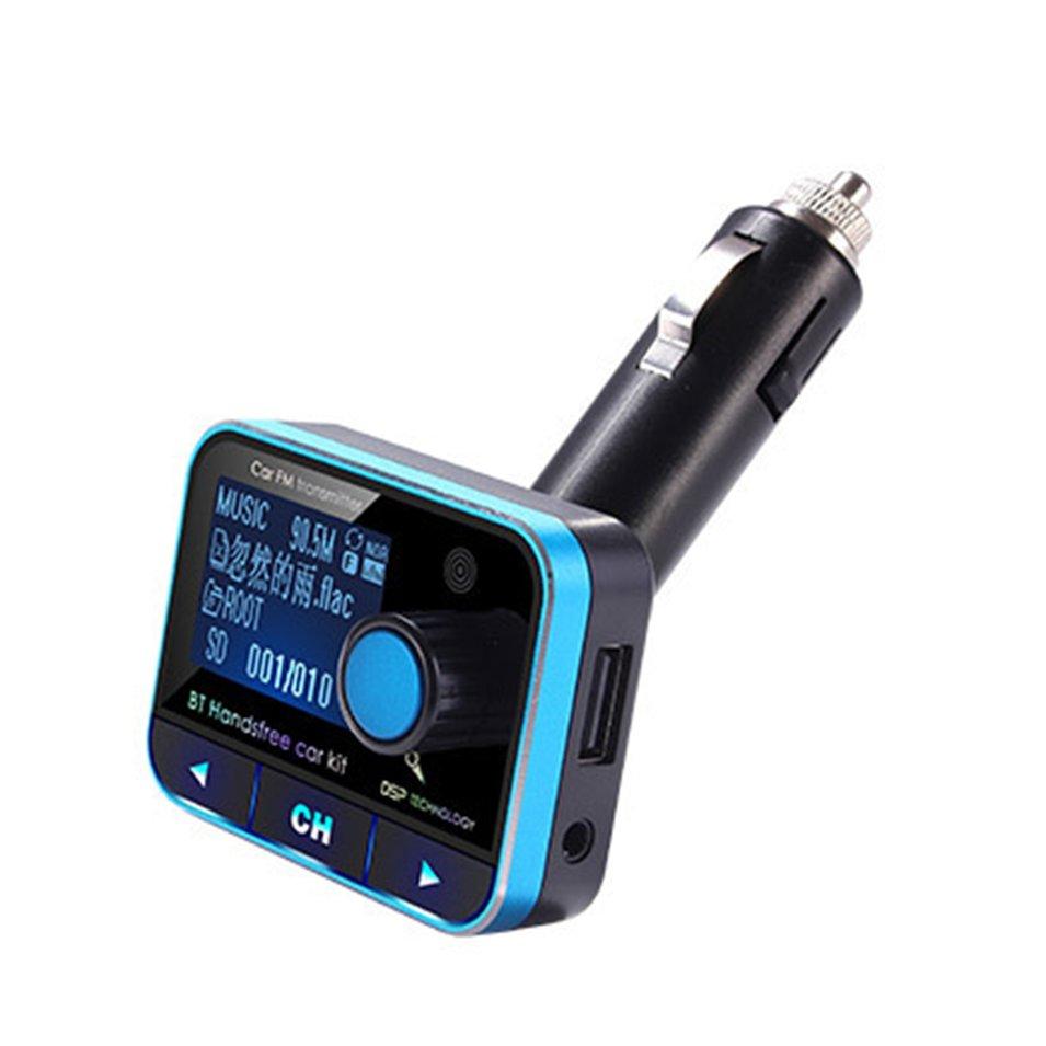 Buy Digital Car Kit FM Transmitter AUX Music Player Handsfree Calling ...
