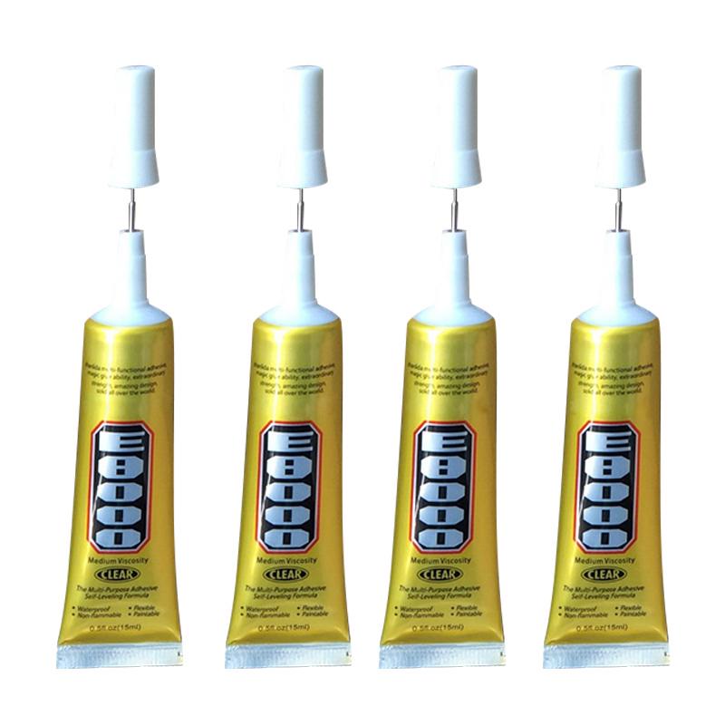 Phone Adhesive E8000 Clear Sealant Clothes for DIY Diamond Border Glue ...