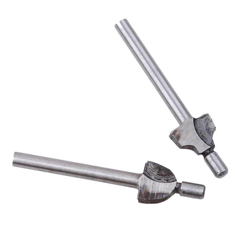 Buy 10pcs/set Mini Hss Router Bits Trimmer 1/83mm Shanks For Dremel ...