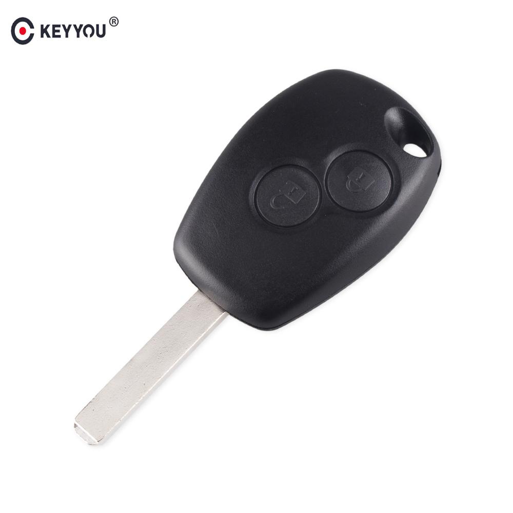 Buy Replacement 2 Button Key Fob Remote Shell Case Uncut Blade For ...