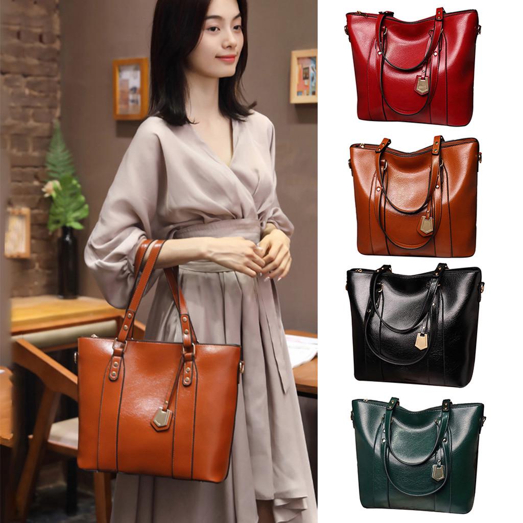 Buy Women Big Capacity Square Bag Casual Messenger Handbag Shoulder Bag ...