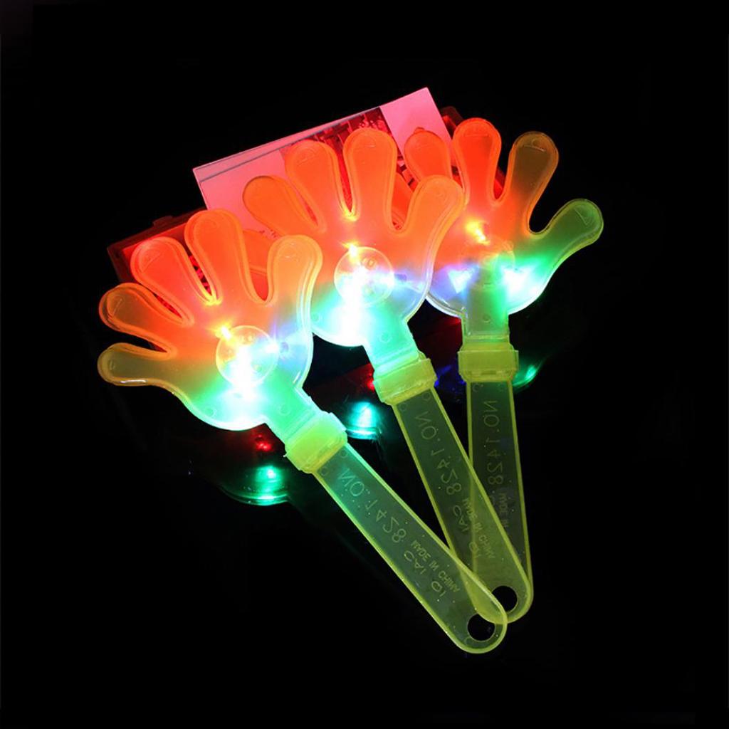 Cheap 24cm Portable Palm Shape Plastic Luminous Pat Light Up Party ...