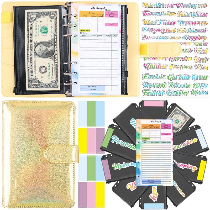 Buy Colorful Loose leaf Budget Planner A6 Budget Binder Bookkeeping Buy Colorful Loose leaf Budget Planner A6 Budget Binder Bookkeeping