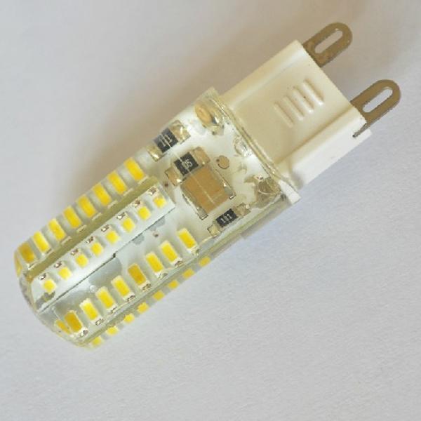 Buy G9 5W 220V-240V 64 SMD 3014 LEDs Cool White Energy-saving LED ...