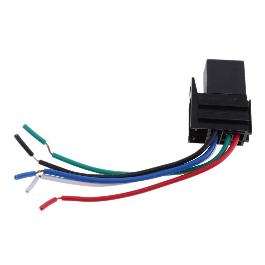 Buy 30Amp 4-Pin SPDT Automotive Relay Harness 24V Set(with Interlock ...
