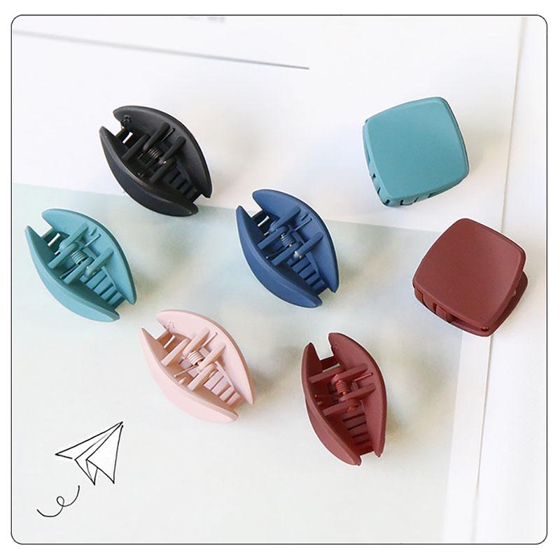 Buy 5 Pc Small Color Hair Claw Clamp Clips Women Girl Baby Hair Clips ...