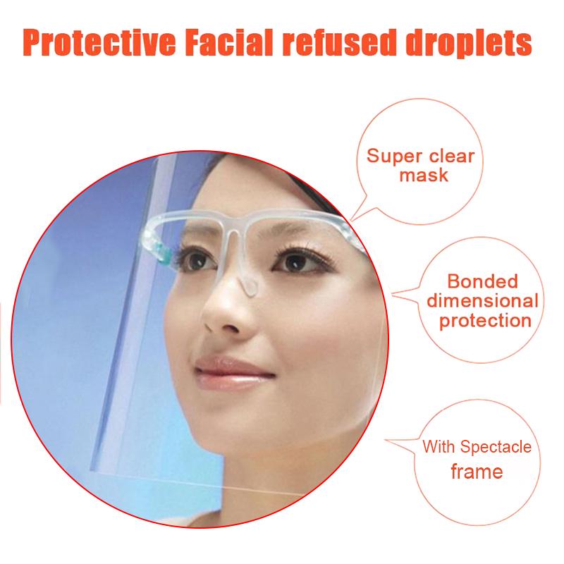 Full Face Protection Anti-Saliva Anti-Foam Safety Transparent ...