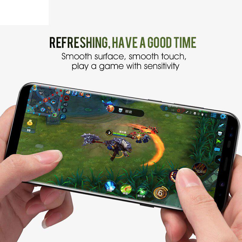 Buy 8D Tempered Glass For Galaxy Note 8 9 S9 S8 Plus Screen Protector ...