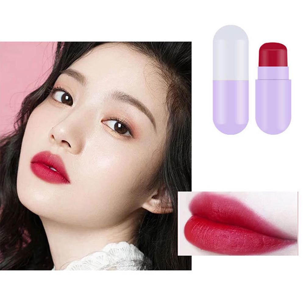 Buy Lipsticks 5pcs Mini Capsule Lipstick Set Waterproof Long Lasting ...