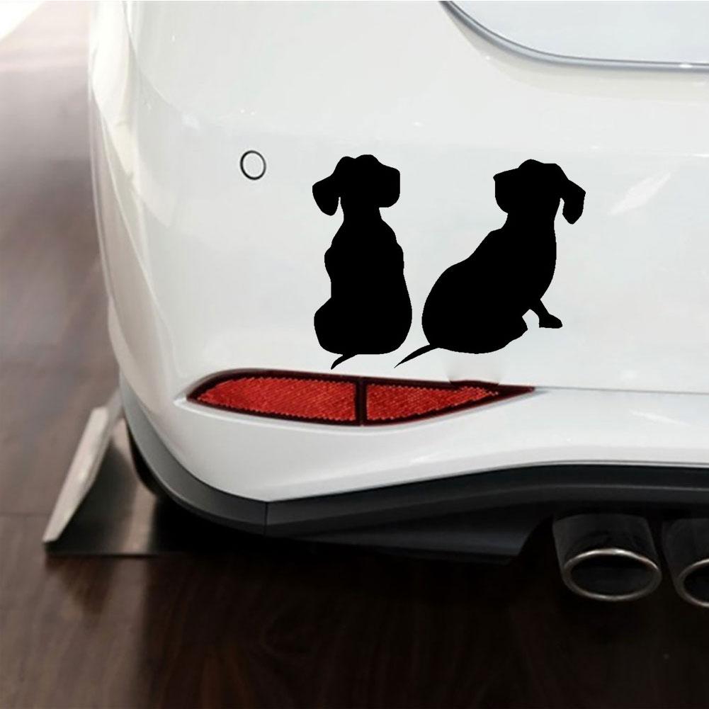Cheap Car Truck Dachshund Cute Dog SUV Body Reflective Window Decals ...