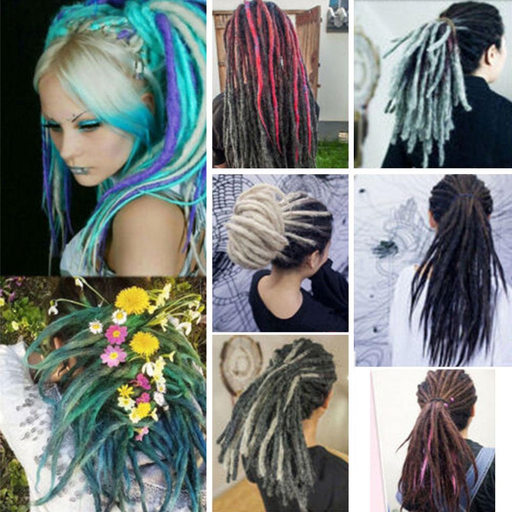 Buy Hip Hop Natural Braid Dreads Faux Locs Ombre Dreadlocks Hair ...