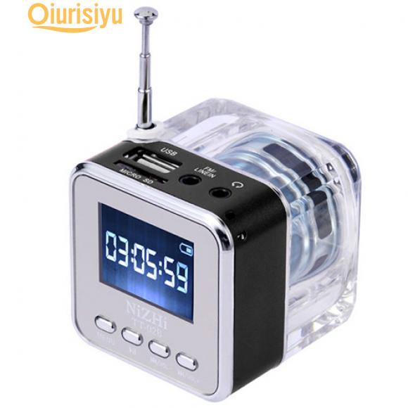 Buy Mini Speaker USB HiFi Music MP3/4 Player Micro SD TF USB Disk FM ...