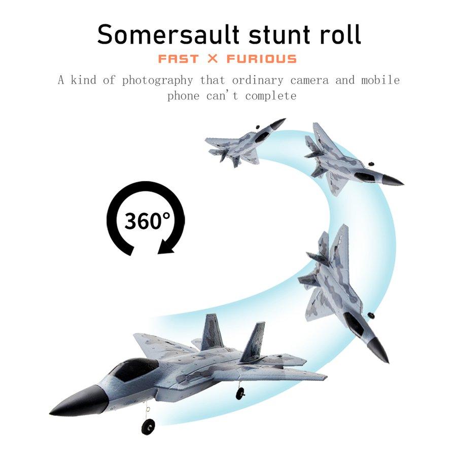 Buy LCPOO FX922 F-22 Raptor EPP 2.4GHz 4CH Built-in Gyro Dual-Engine ...