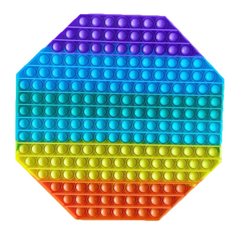 Buy Jumbo Popit Fidget Toys Sensory Big Size Push Bubble Autism Stress ...