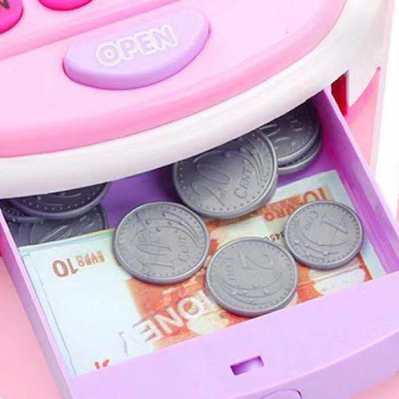 Buy Mini Supermarket Checkout Counter Foods Goods Toys Cash Toys House ...