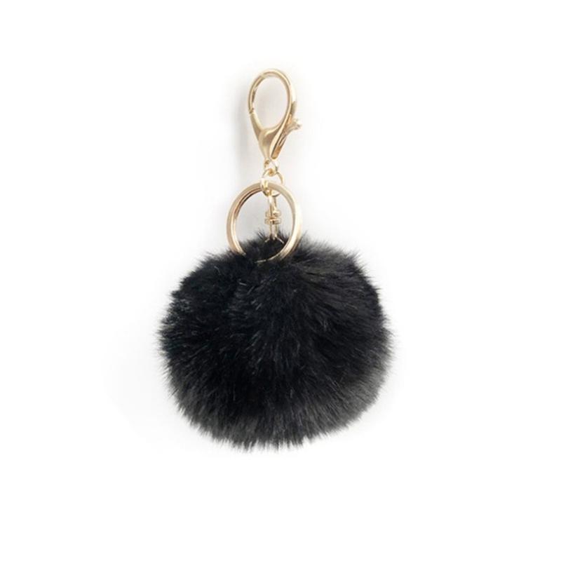 Cheap 24 Set 8cm Pompom Keychain Making Kit Car Keyring Keychains ...