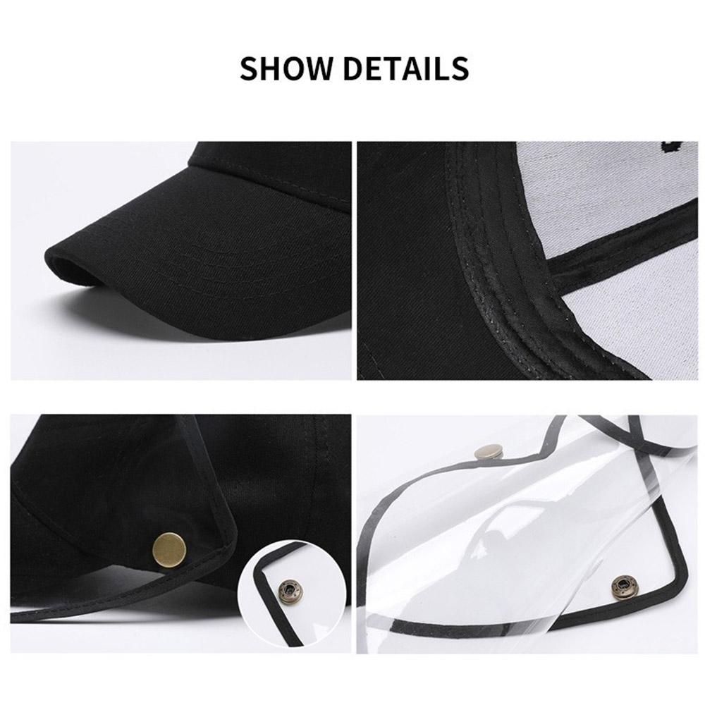 Buy Protective Mask Hat Waterproof Windproof PVC Face Mask Anti-fog ...