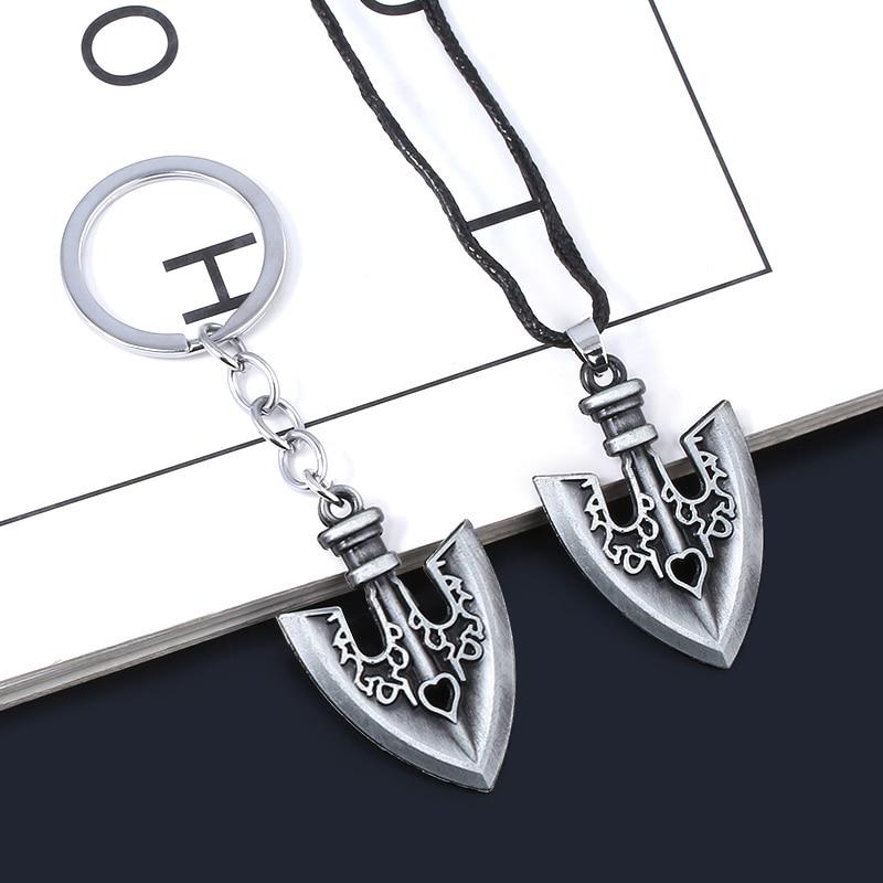 Buy Anime JOJOS Bizarre Adventure Killer Queen Arrow Necklace Pendant ...