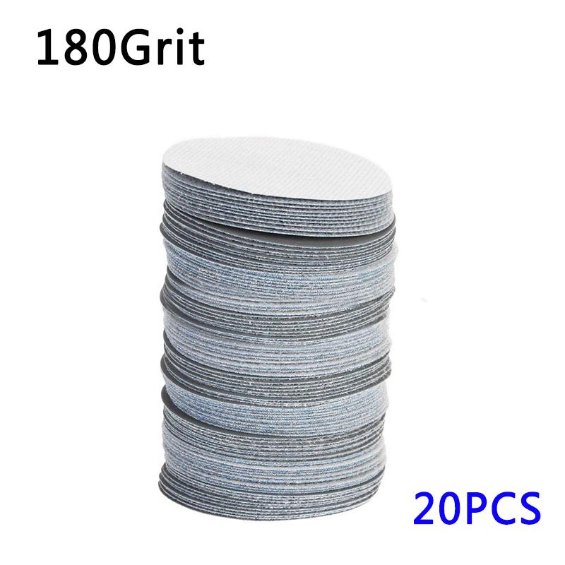 Buy 20pcs 75mm 3inches 40 3000Grit Sander Discs Sanding Polishing Pads ...