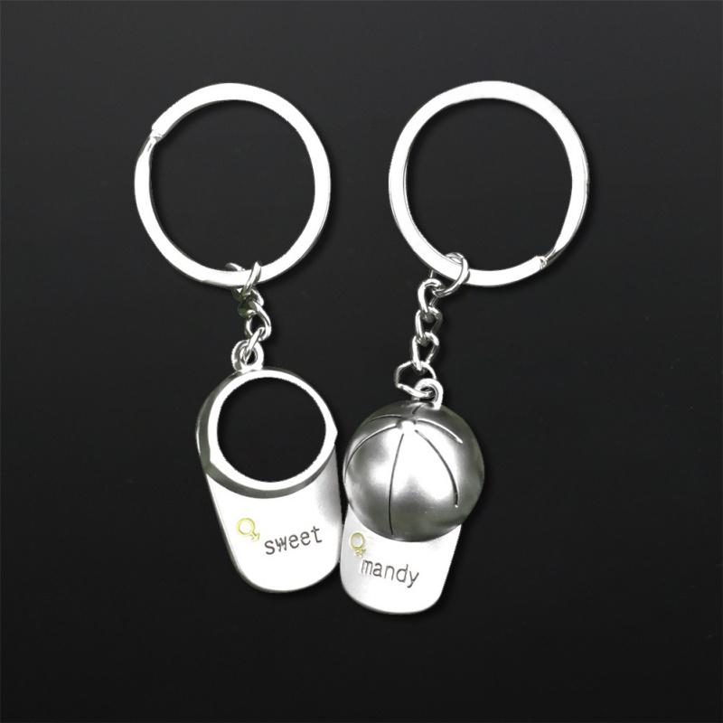 Buy Popular Hat Keychain Sweet and Mandy Keychain Keyfob Sweetheart ...