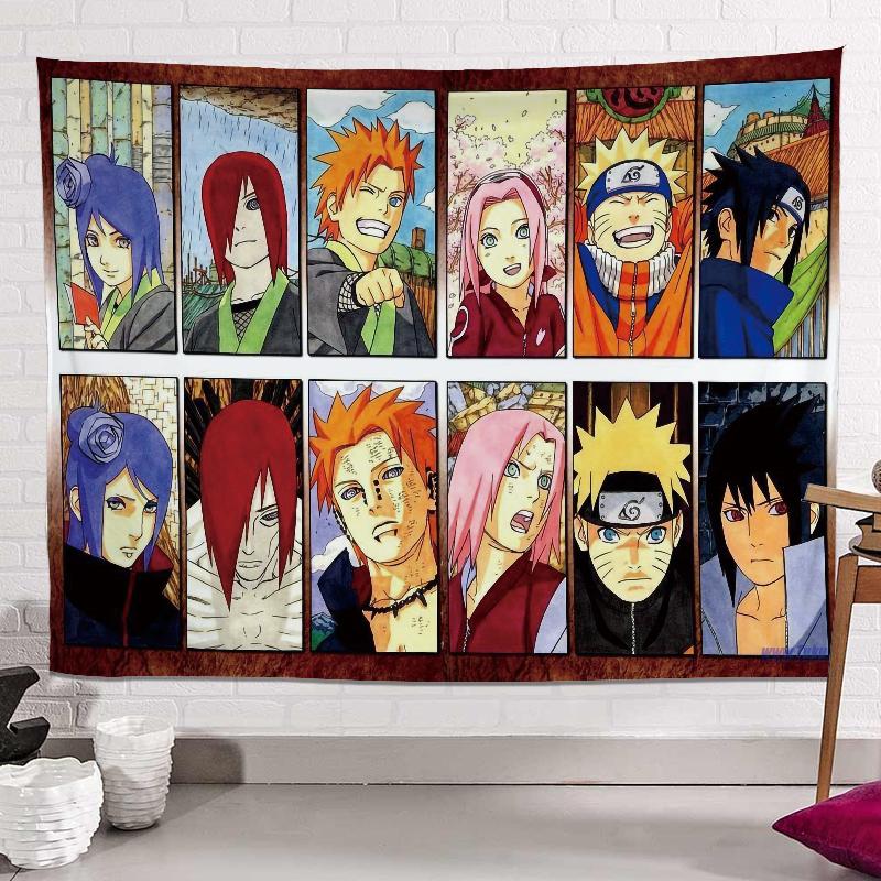 Buy Anime Kawaii Room Decor Wall Cloth Background Cloth Hippie ...
