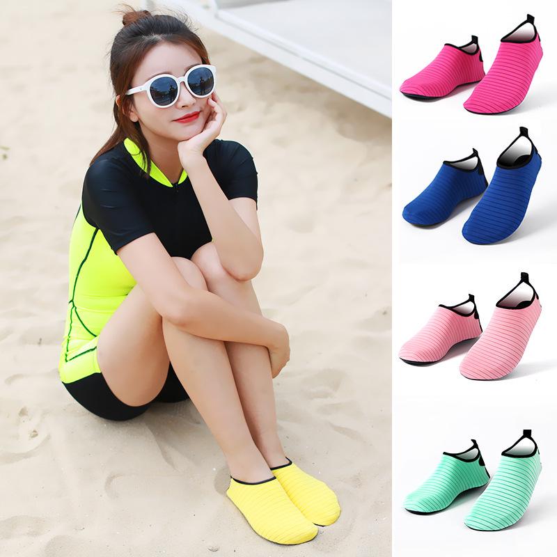 Buy Beach Shoes Men And Women Ultra Light Diving Shoes Beach Non-slip ...