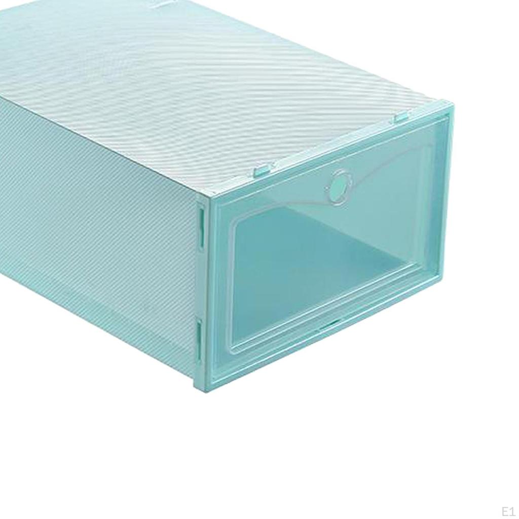 Cheap 1pc Clear Plastic Shoe Box Drawer Case for Slippers HighHeels ...