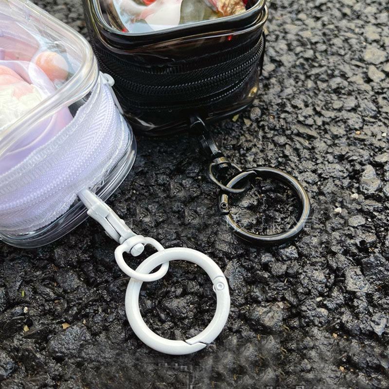 Satın alın Thicken Transparent Pvc Mystery Box Organizer Box Keychain ...
