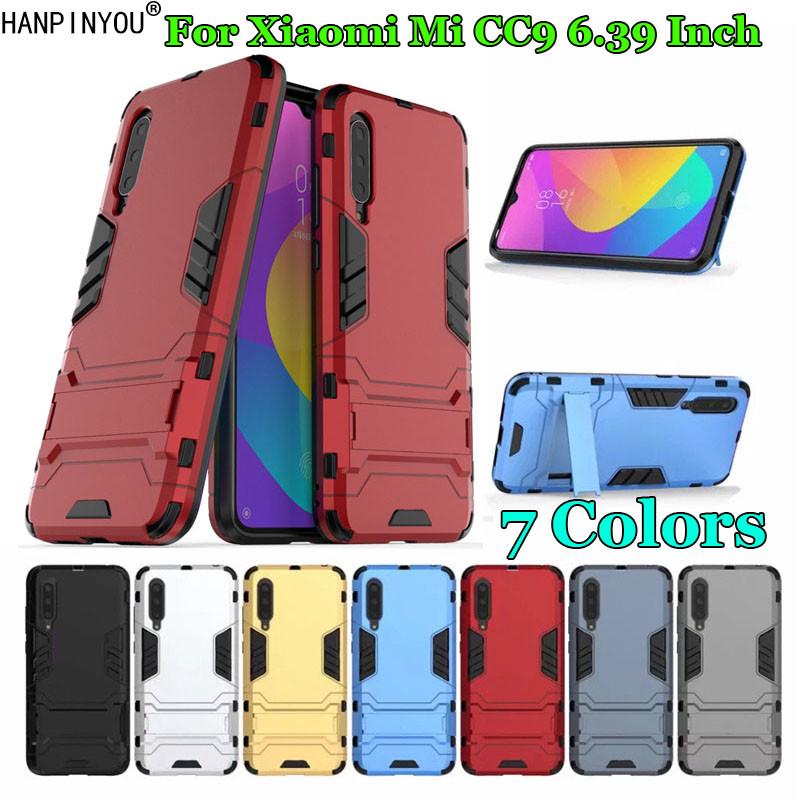 Satın alın For Xiaomi Mi CC9 6.39" Hybrid Soft TPU + Hard PC Armor ...