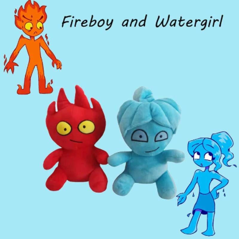 Buy 10in Fireboy And Watergirl Plush Toy Game Character Christmas Gift ...