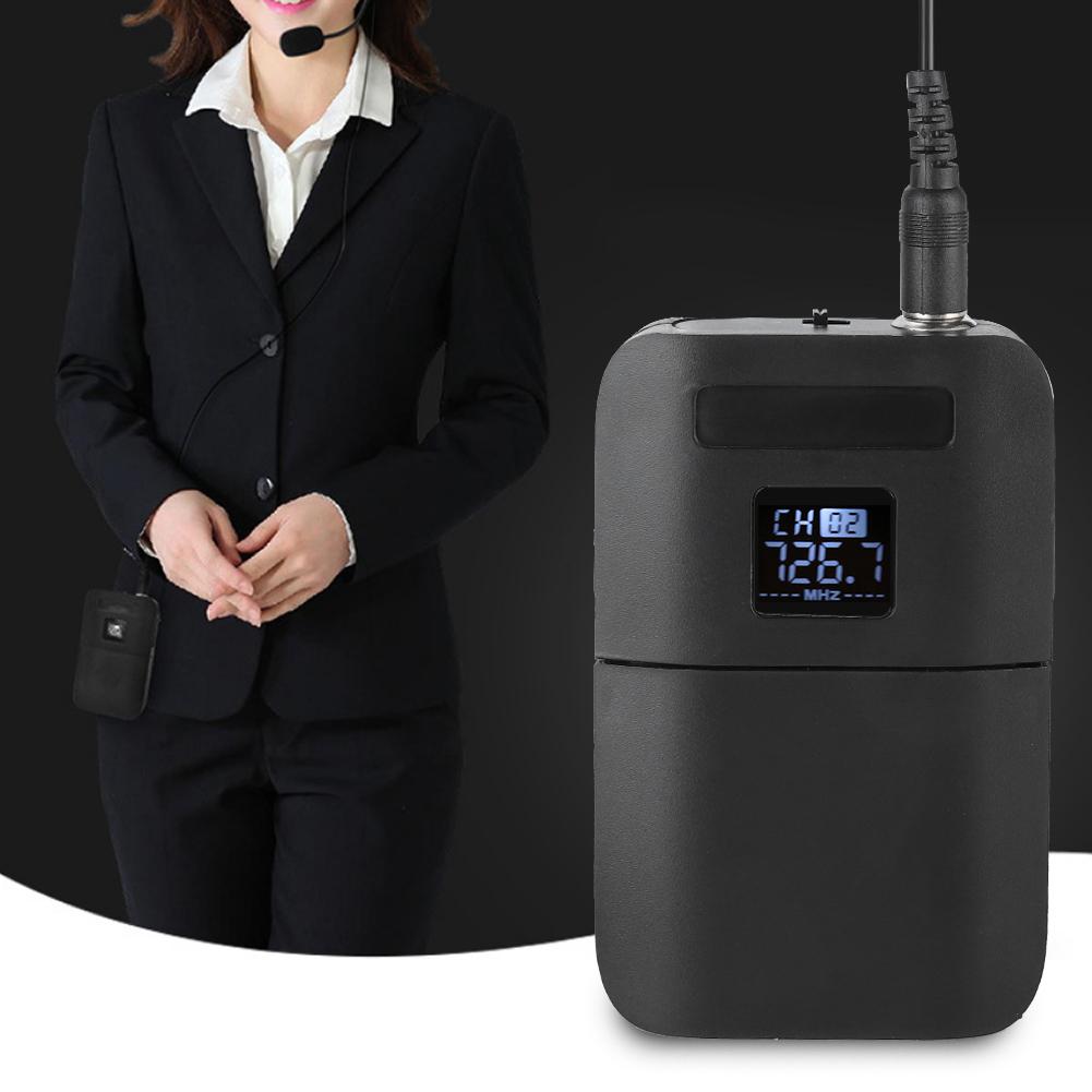 Portable Wireless UHF Mic Head-mounted Microphone with Receiver ...