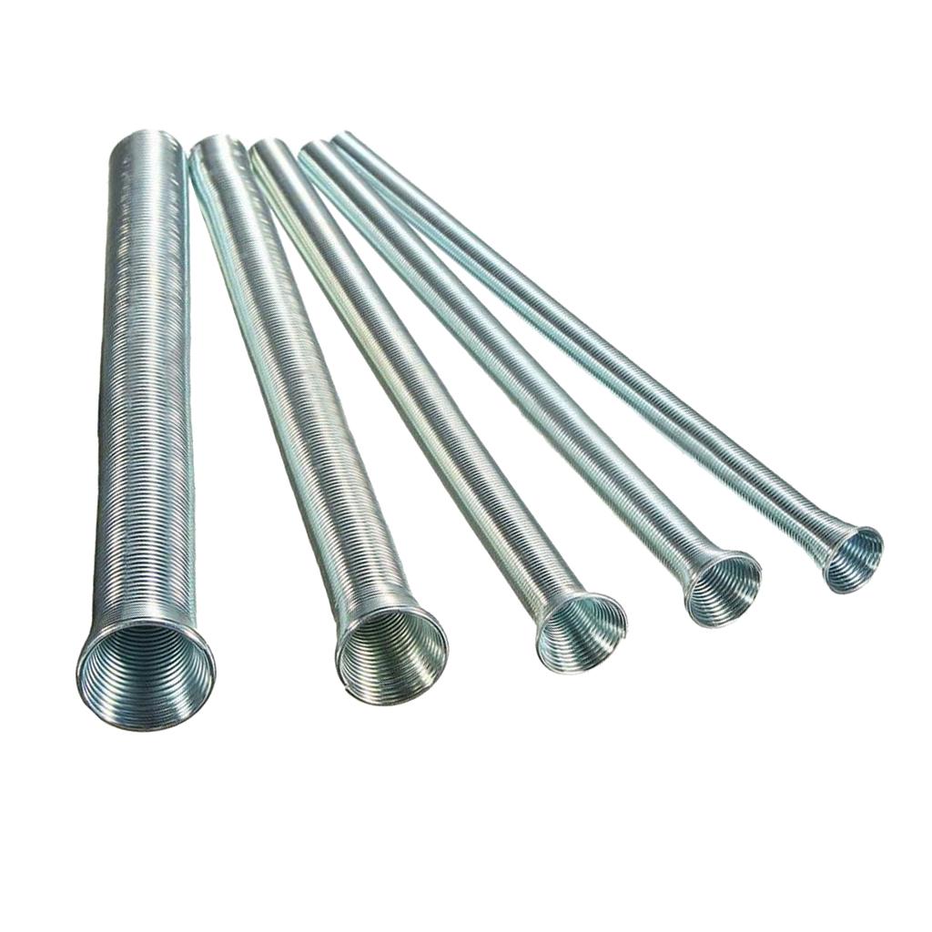 Buy Spring Tube Bender Kit 1/4" 5/16" 3/8" 1/2" & 5/8" for Copper and ...