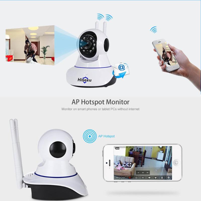 Buy HISEEU FH1C 1080P IP Camera Wireless Security Monitor Night Vision ...