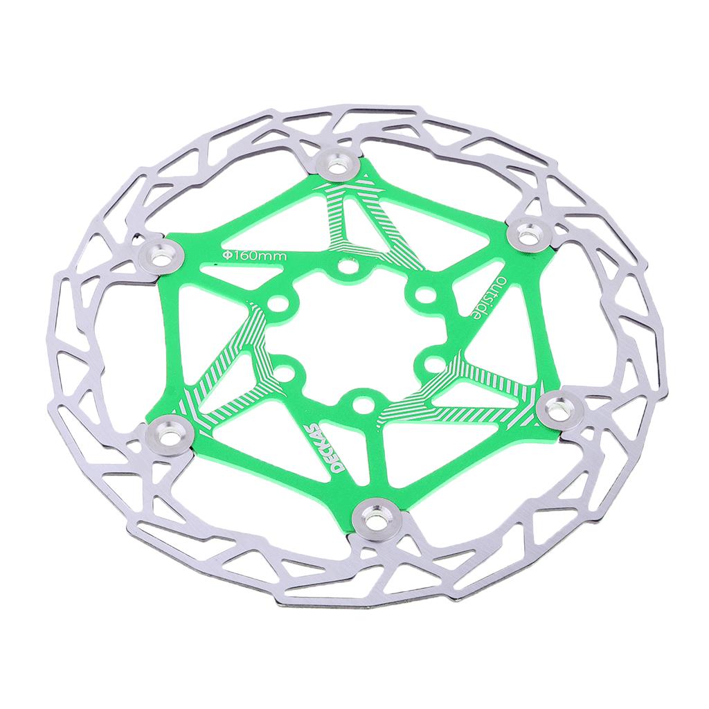 Bicycle Disc Brake Rotors Mountain Road Bike Brake Pads 6 Bolts Tray ...