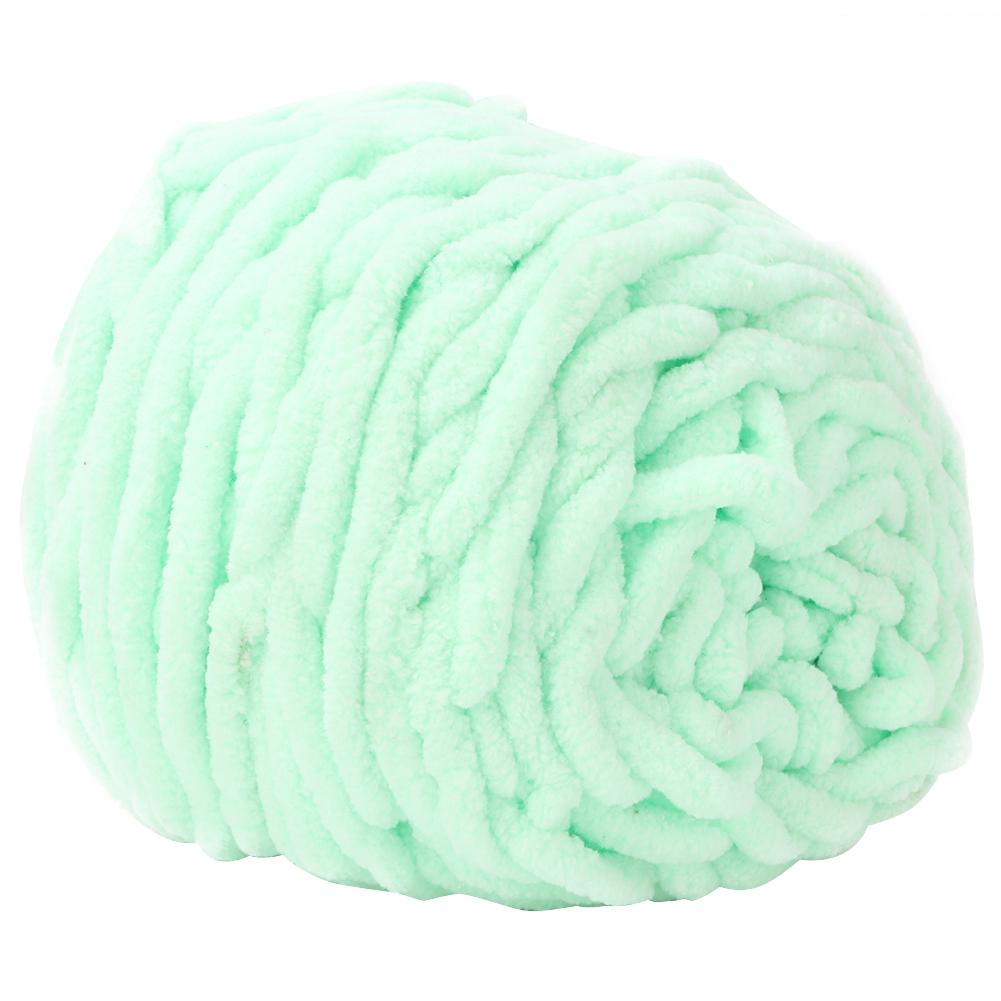 Single Thick Ice Strip Yarn Needle Knitting Woven Blanket Slipper Line ...