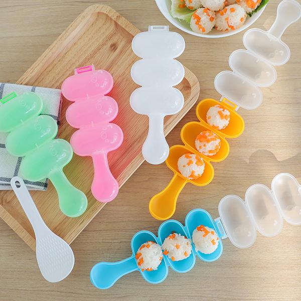 Buy Diy Mini Rice Ball Mold Meat Sushi Maker Kitchen Food Tools at ...