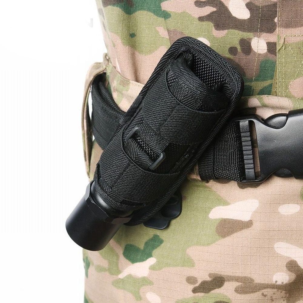 Buy Accessories Rotatable Lighting Holster Belt Torch Pouch Flashlight ...