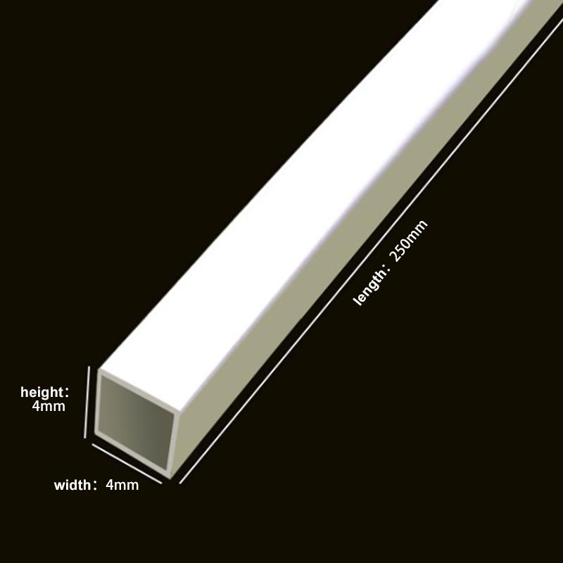 Buy 5pcs ABS Strip Stick Square Tube Bar Building Craft Architectural ...