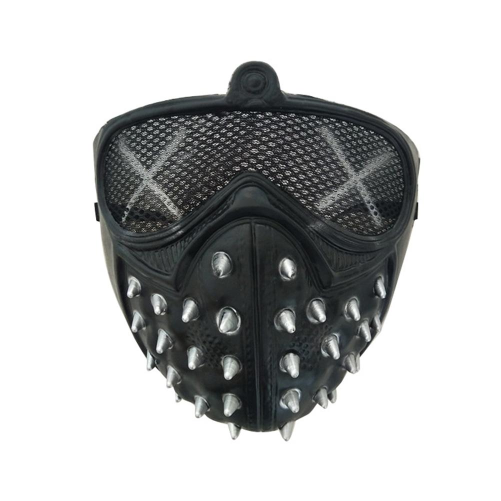 Buy 1PC Steampunk Rivet Mask Scary Horror Half Face Mask for Masquerade ...
