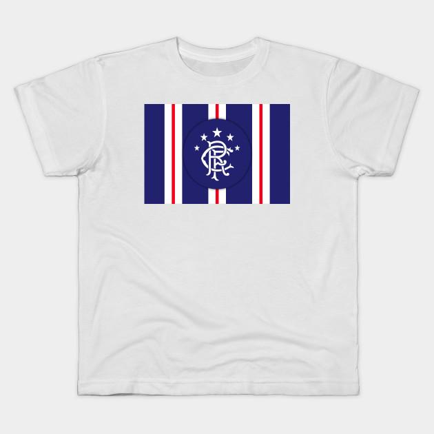 Buy Children Cartoon Glasgow Rangers Fc Print Funny Game T Shirt Kids ...