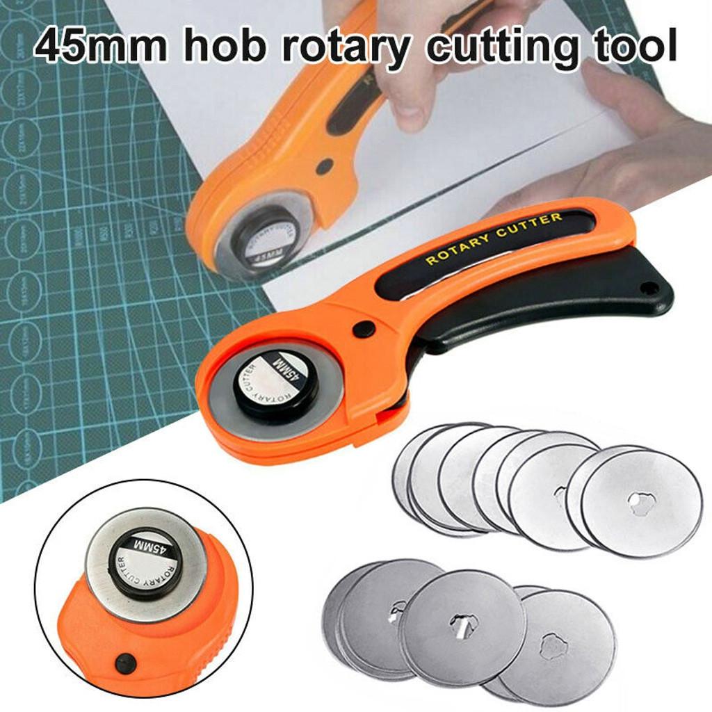Buy 45mm Cutter Quilting Premium Sewing Quilting Fabric Cutting Craft ...