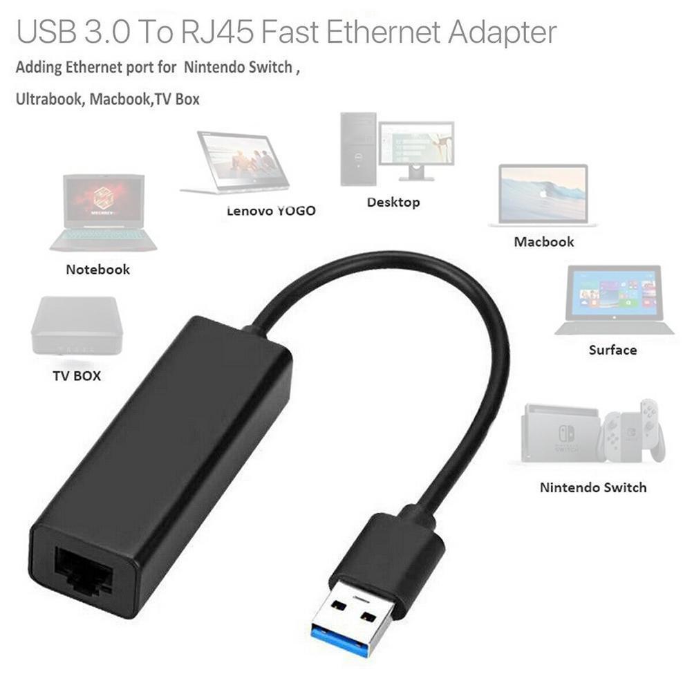 Buy USB 3.0 LAN Adapter Internet Ethernet Lan Network For Nintendo ...
